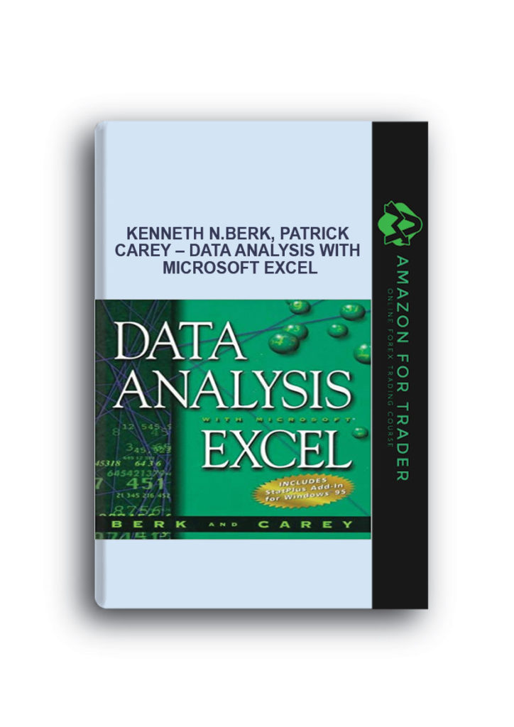 Kenneth N.Berk, Patrick Carey – Data Analysis with Microsoft Excel - Amazon for Trader