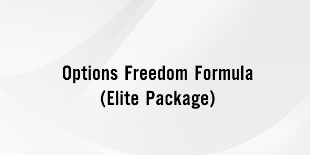 Options Freedom Formula Elite Package - Simpler Trading - Amazon for Trader